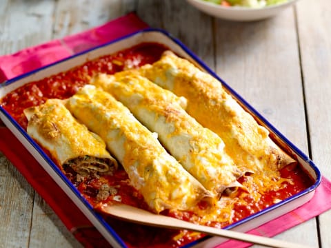 Enchilada met gehakt - Libelle Lekker