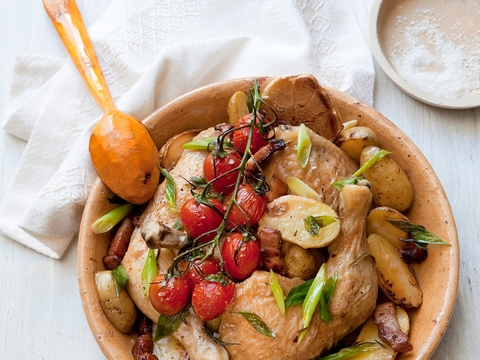 Kippenbillen uit de oven met knoflook en rozemarijn - Libelle Lekker