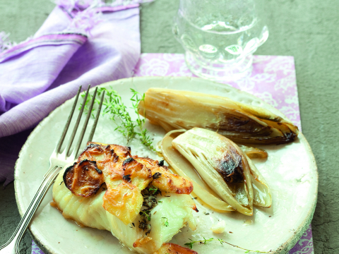 Heilbotfilet met aardappelschubben - Libelle Lekker