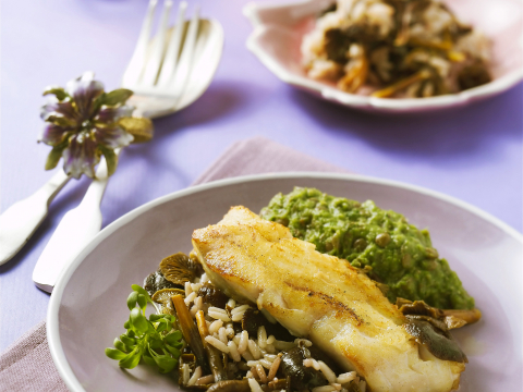 Roodbaars met wilde rijst - Libelle Lekker