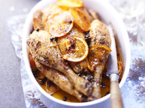 Coquelets rôtis à l'orange et aux épices - Cuisine et Recettes ...