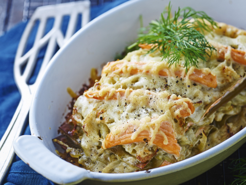 Zalmlasagne met venkel - Libelle Lekker