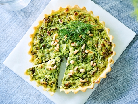 Tarte aux épinards et pignons - Cuisine et Recettes - Recette - Femmes ...