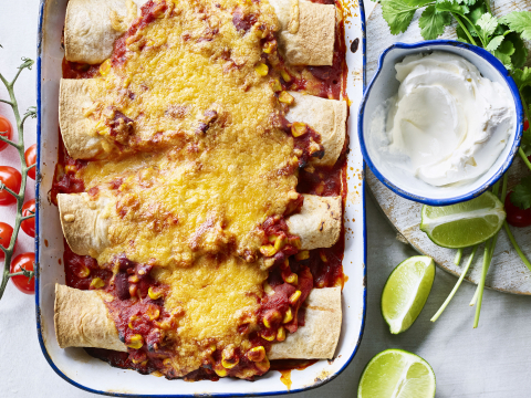 Mexicaanse enchilada’s met kalkoen - Libelle Lekker