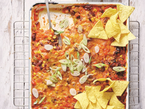 Mexicaanse enchilada-chilischotel - Libelle Lekker