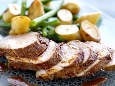 Varkensgebraad met boontjes - Libelle Lekker