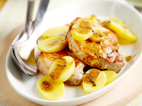 Varkensvlees met mosterd en dragon - Libelle Lekker