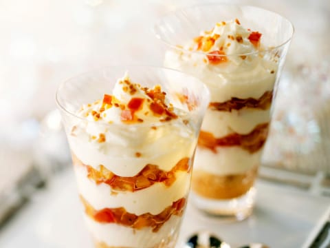 Trifle met mascarpone en appel - Libelle Lekker