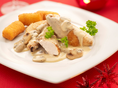 Haantje met riesling-wijn - Libelle Lekker