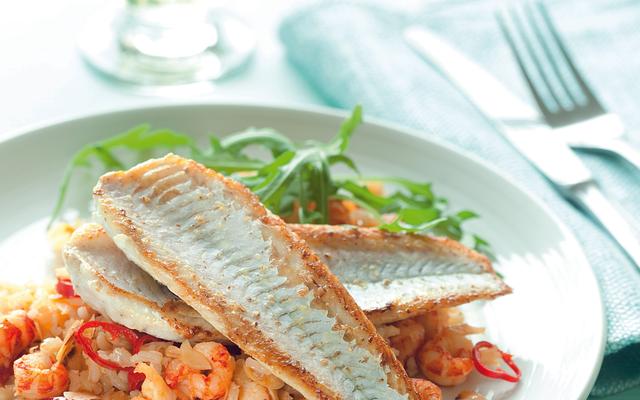 Gebakken Pietermanfilet Met Pittige Rivierkreeftjesrijst Libelle Lekker