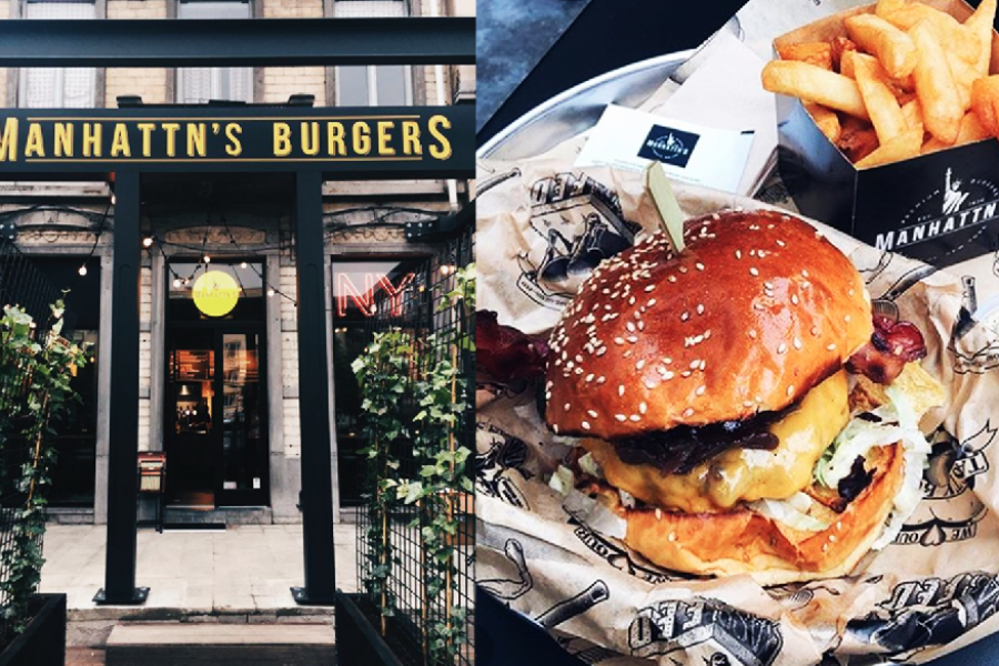 Manhattn's Burger ouvre ses portes à deux pas du Cinquantenaire