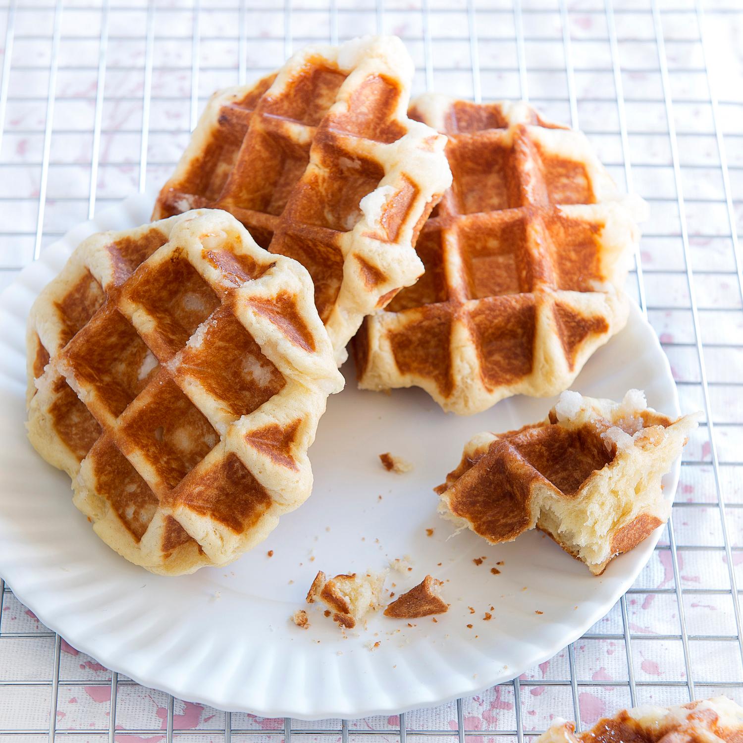 Goûter nostalgie: les gaufres au sucre