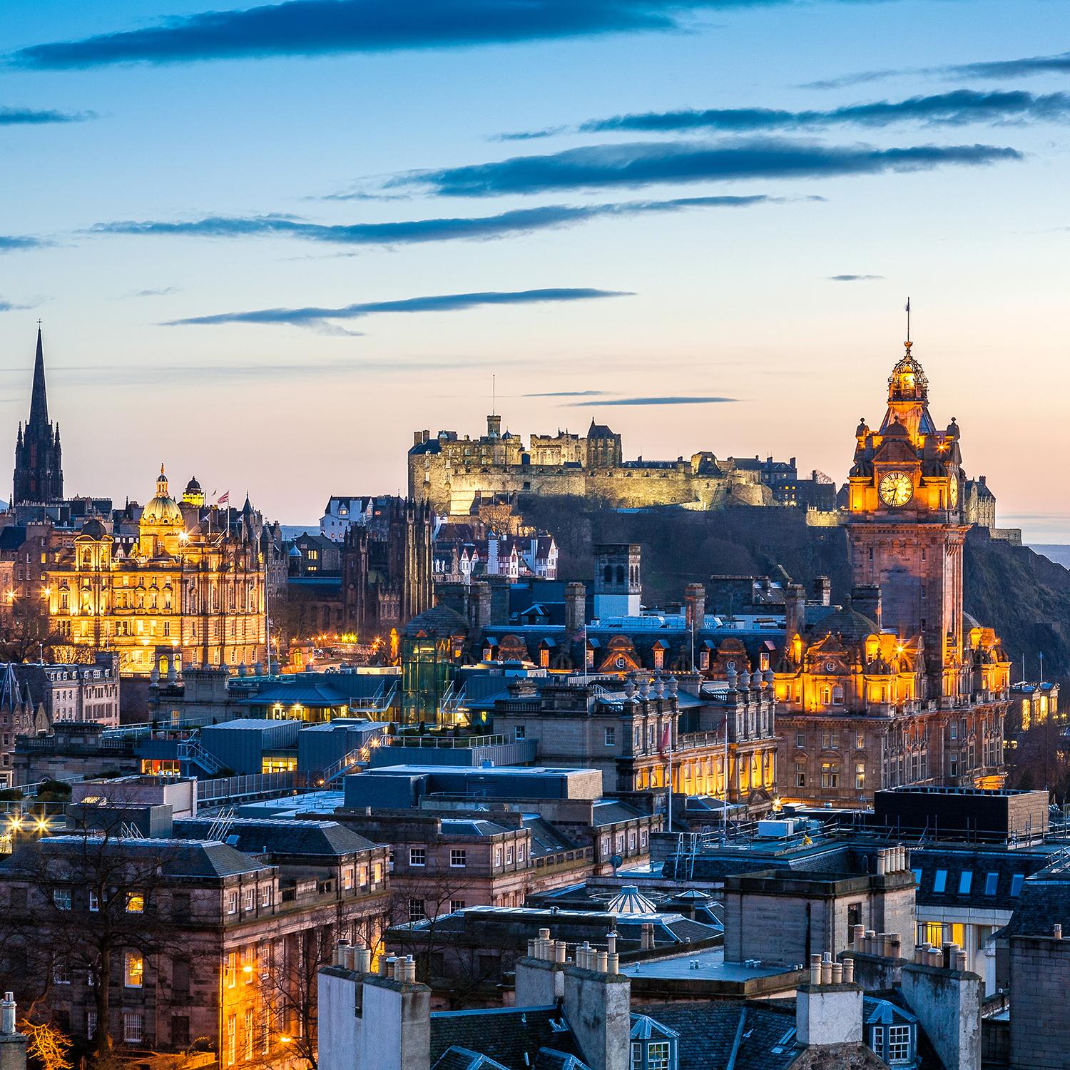 5 hotspots in Edinburgh