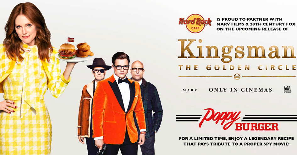 MUST TASTE: de limited edition Poppy Burger van Hard Rock Cafe