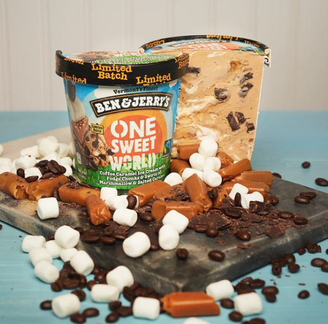YUM: Ben & Jerry's legt de 'One Sweet World'-smaak terug in de rekken