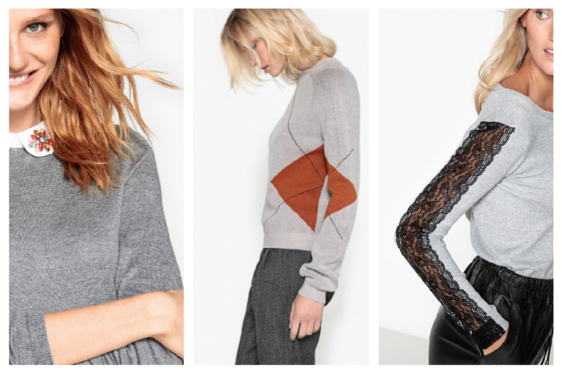 13 pulls gris qui vous donneront tout sauf une allure grisâtre