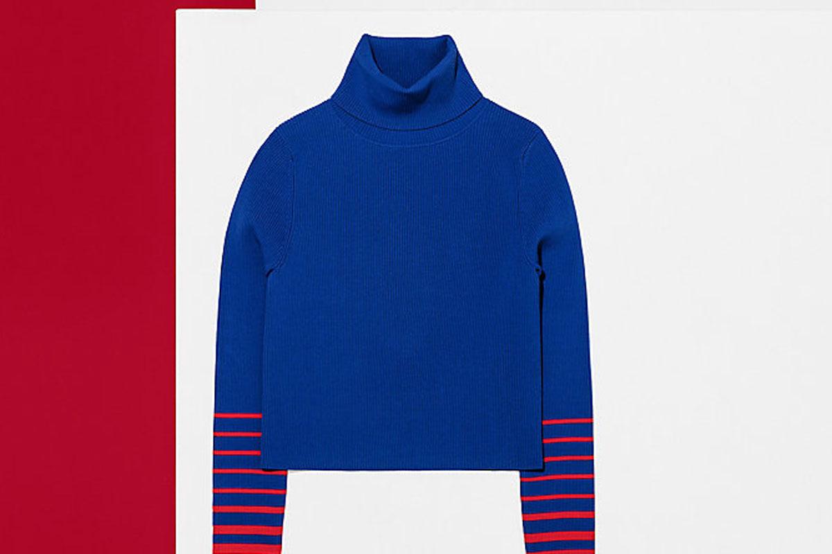 Cher Père Noël, on aime beaucoup le pull bleu électrique
