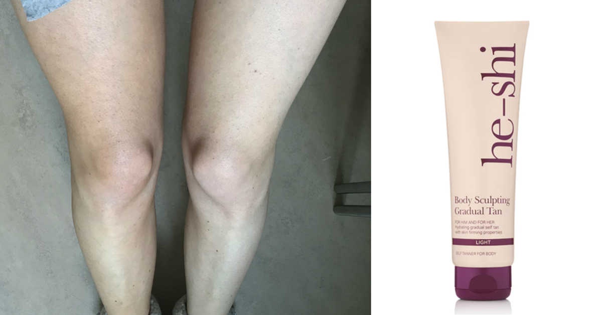 Flair Beauty testteam: Body Sculpting Gradual Tan van He-Shi