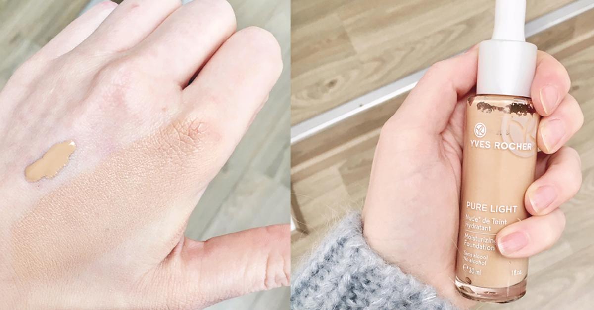 Flair Beauty testteam: Pure Light Foundation van Yves Rocher