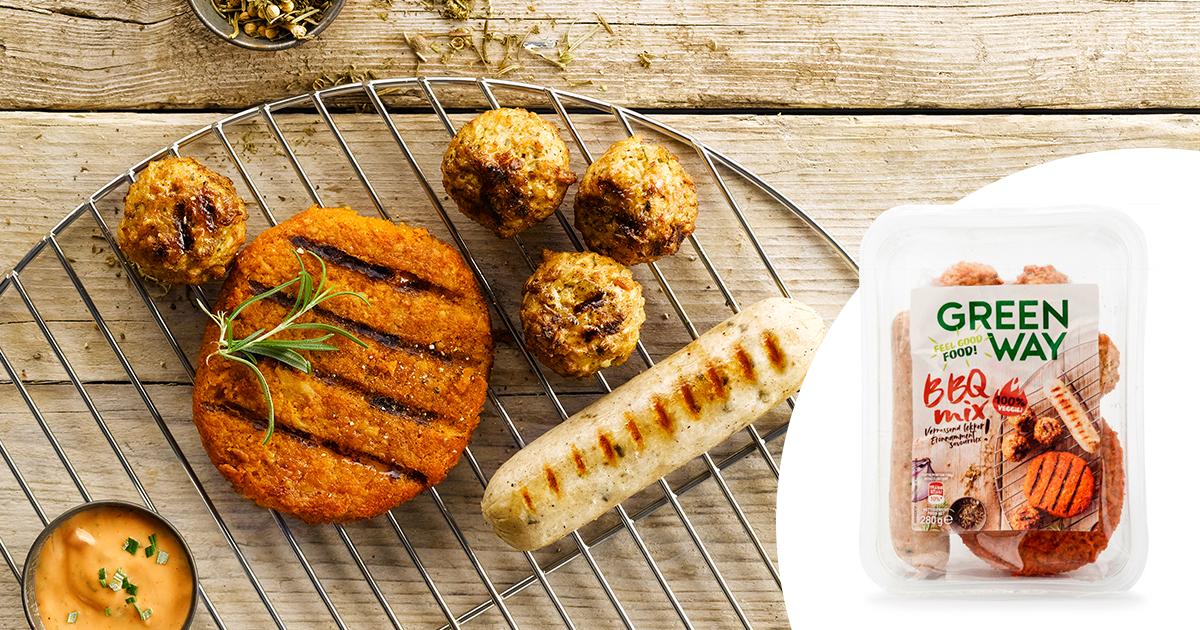 Hallo, BBQ-seizoen: Greenway komt met vegetarische barbecuepakketten