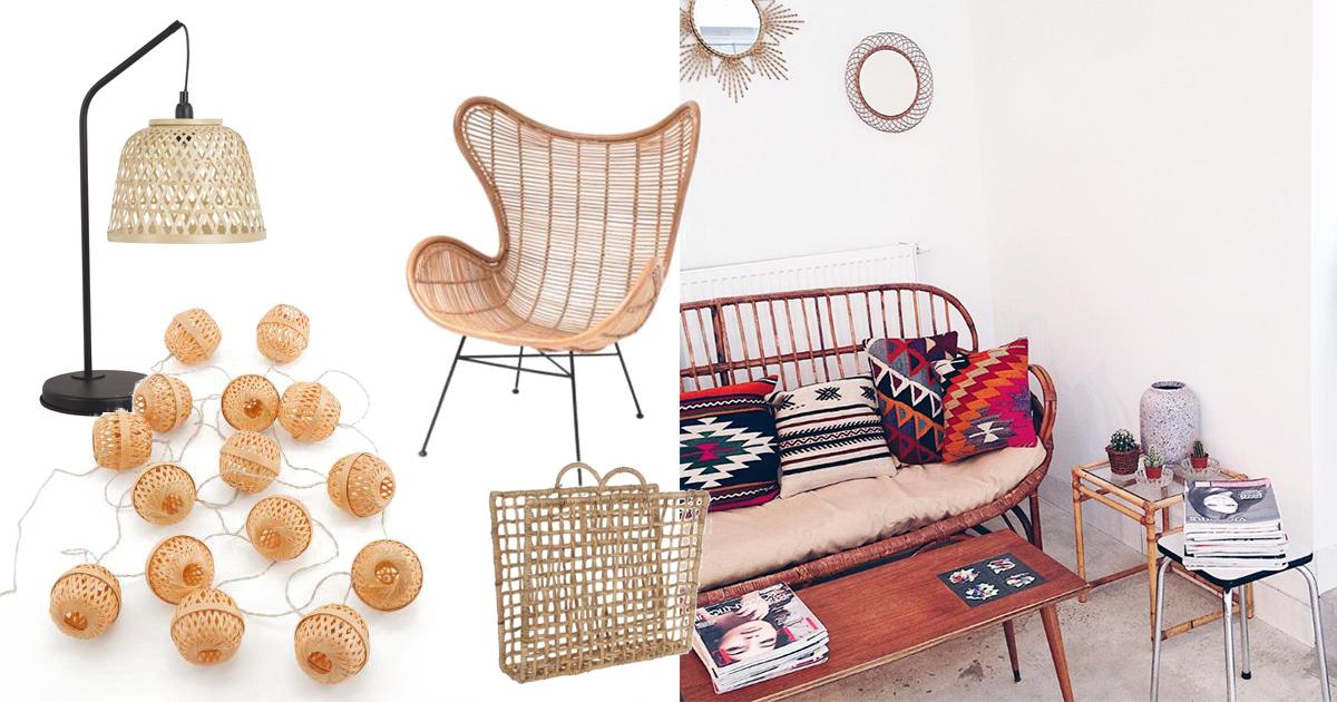 DECO: 13 rotan items voor dat Pinterest perfect interieur