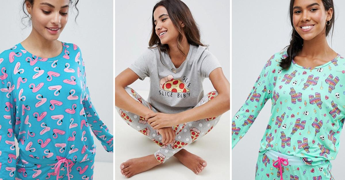 12 comfy pyjama's met funny print om in te loungen tijdens je volgende ...