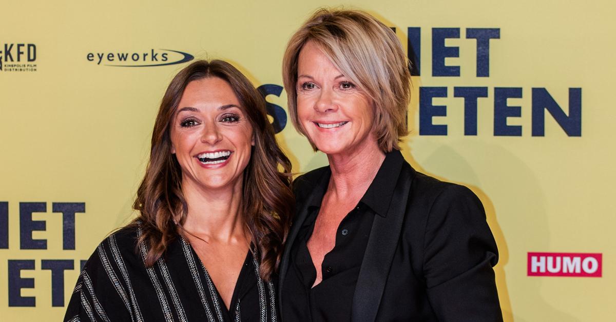 Anke De Ridder en Alexandra Potvin poseren voor het eerst samen op de ...