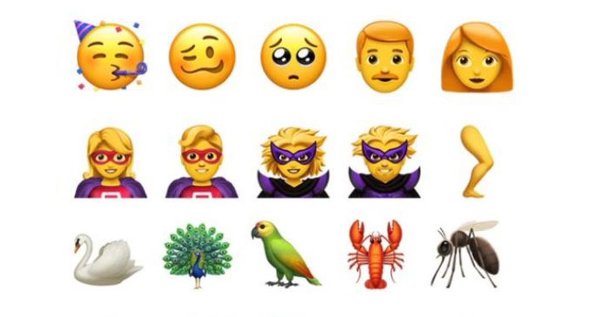 Van Superwoman tot rosse kopjes: dit zijn alle nieuwe emoji’s van Apple