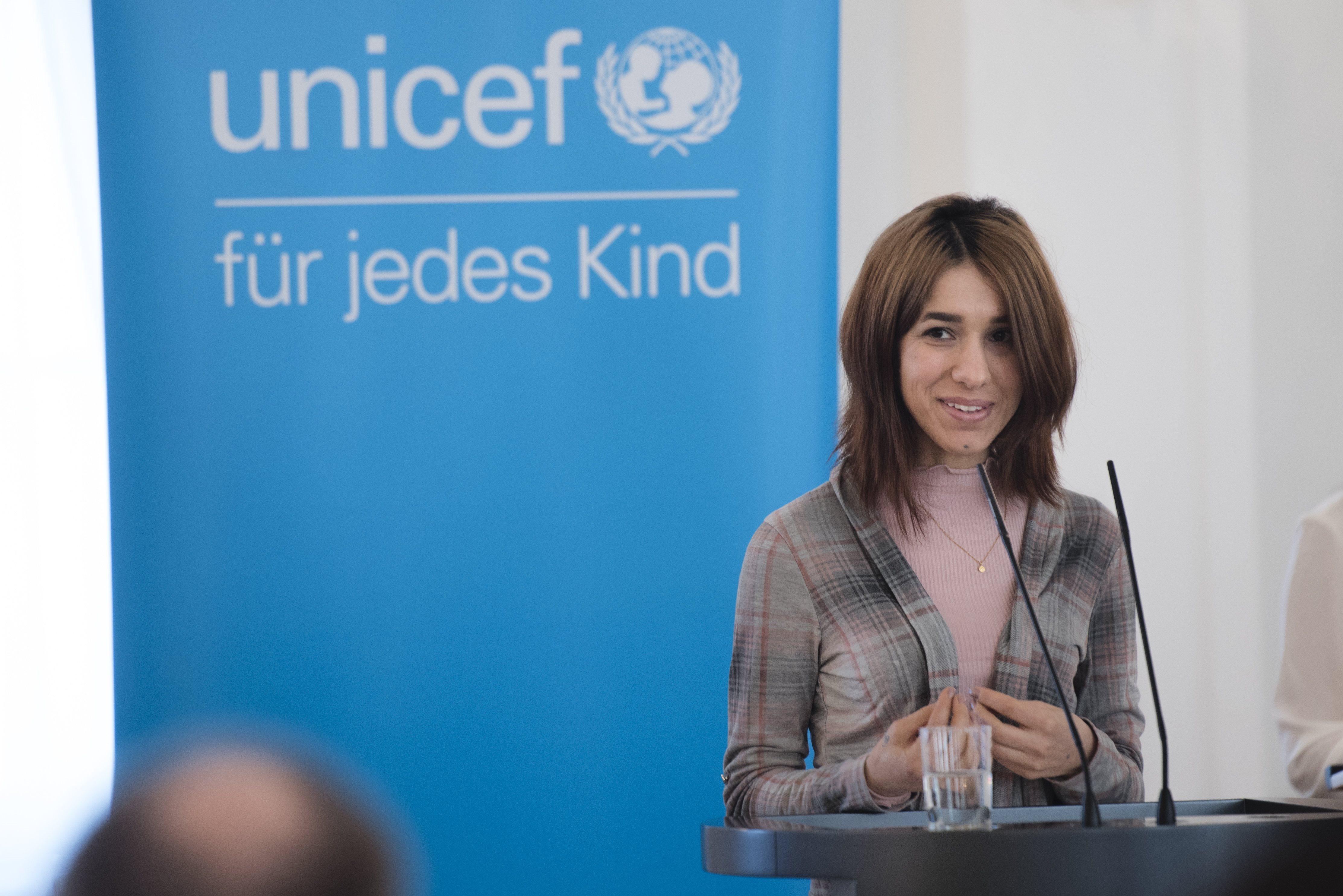 ELLE NOUS INSPIRE: Nadia Murad, la rescapée de l'EI devenue Prix Nobel ...