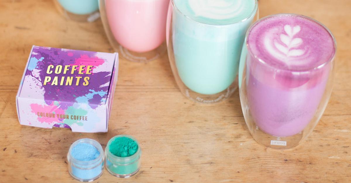 HEBBEN: kleur je dag én je koffie met deze Coffee Paints
