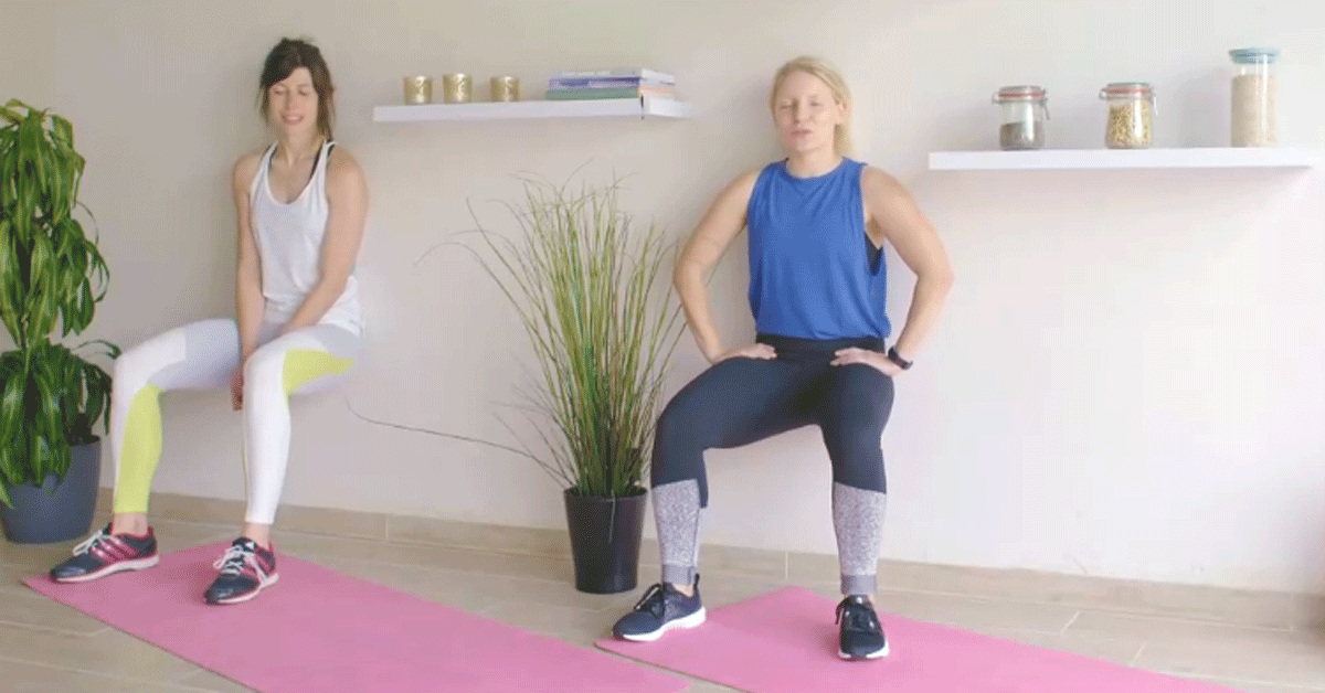 #FITINABIT: 7 minute work-out met Amel en Herlinde WEEK 8 DAG 2