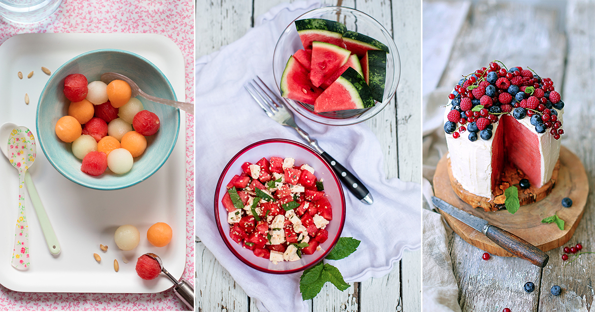 MELON DAY: 7 x frisse tussendoortjes met meloen