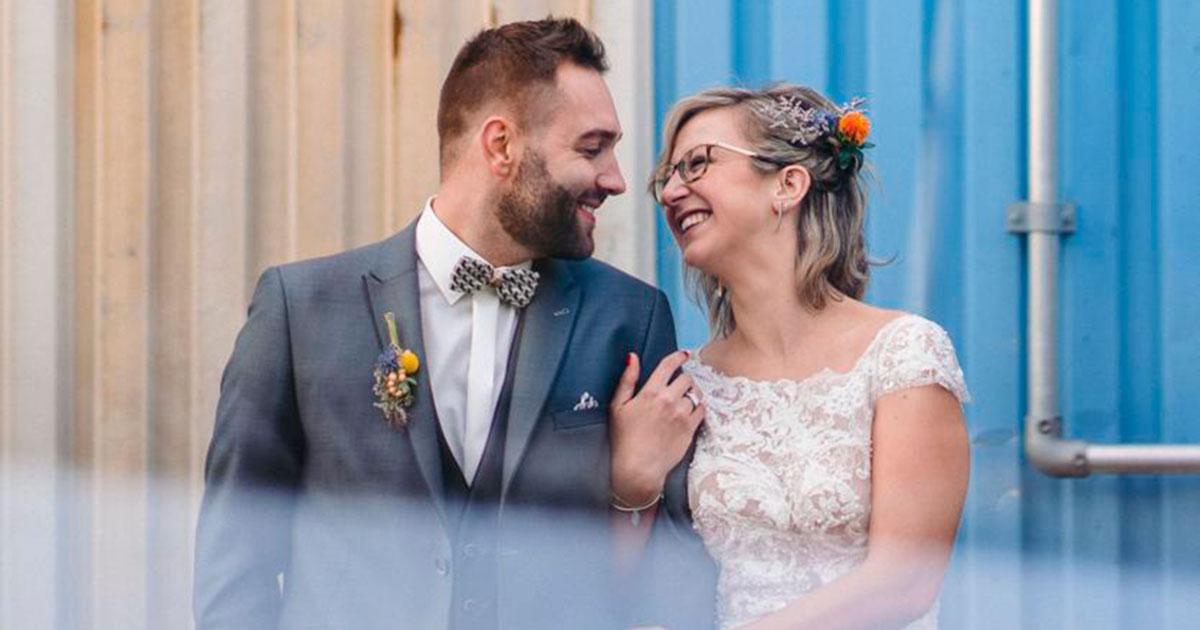 Line en Victor vieren huwelijksverjaardag met nieuwe trouwfoto's