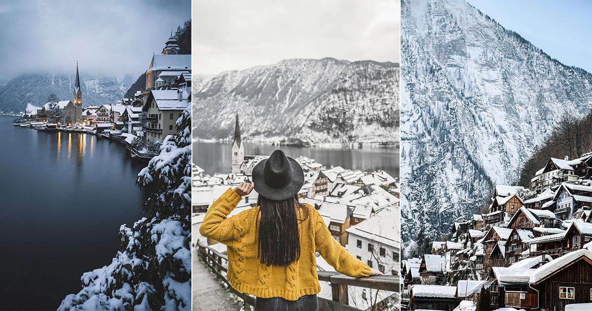 WAUW: in het Oostenrijkse ‘Frozen’-dorpje Hallstatt waan je je Elsa