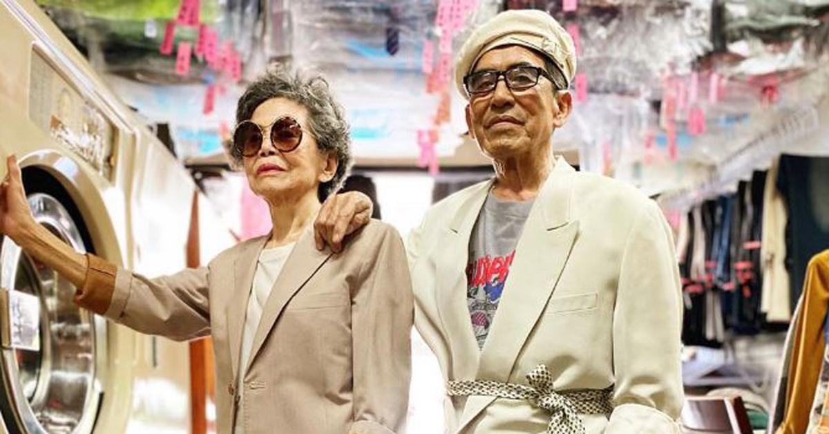 Deze oudjes stellen coole looks samen met achtergelaten kledingstukken