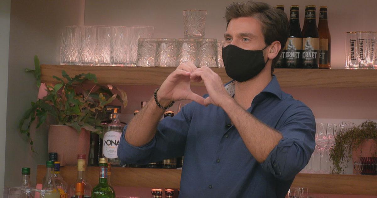Barman Bram uit 'First Dates' wordt binnenkort papa