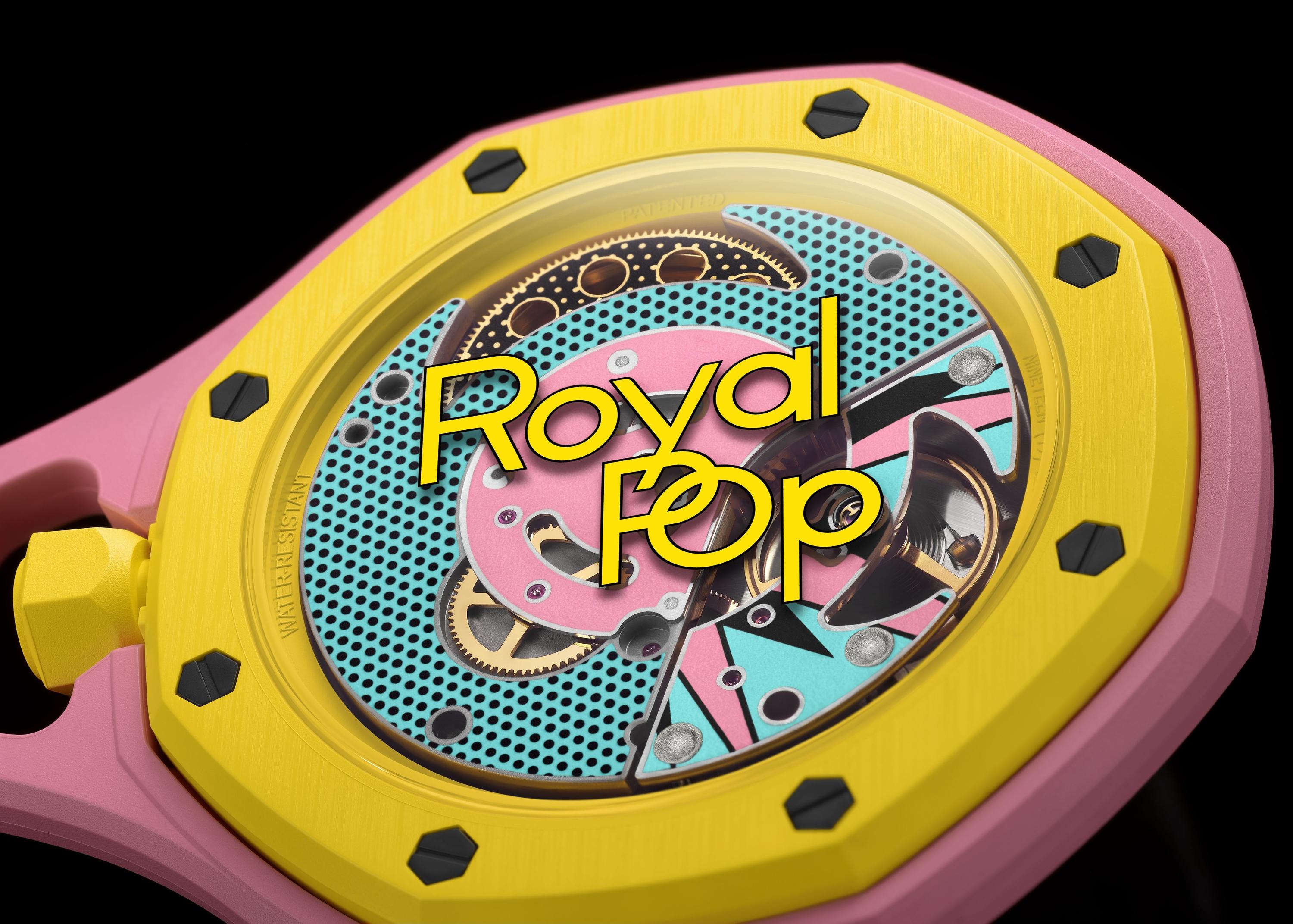 De Royal Oak van Audemars Piguet verschijnt in Swatch-versie