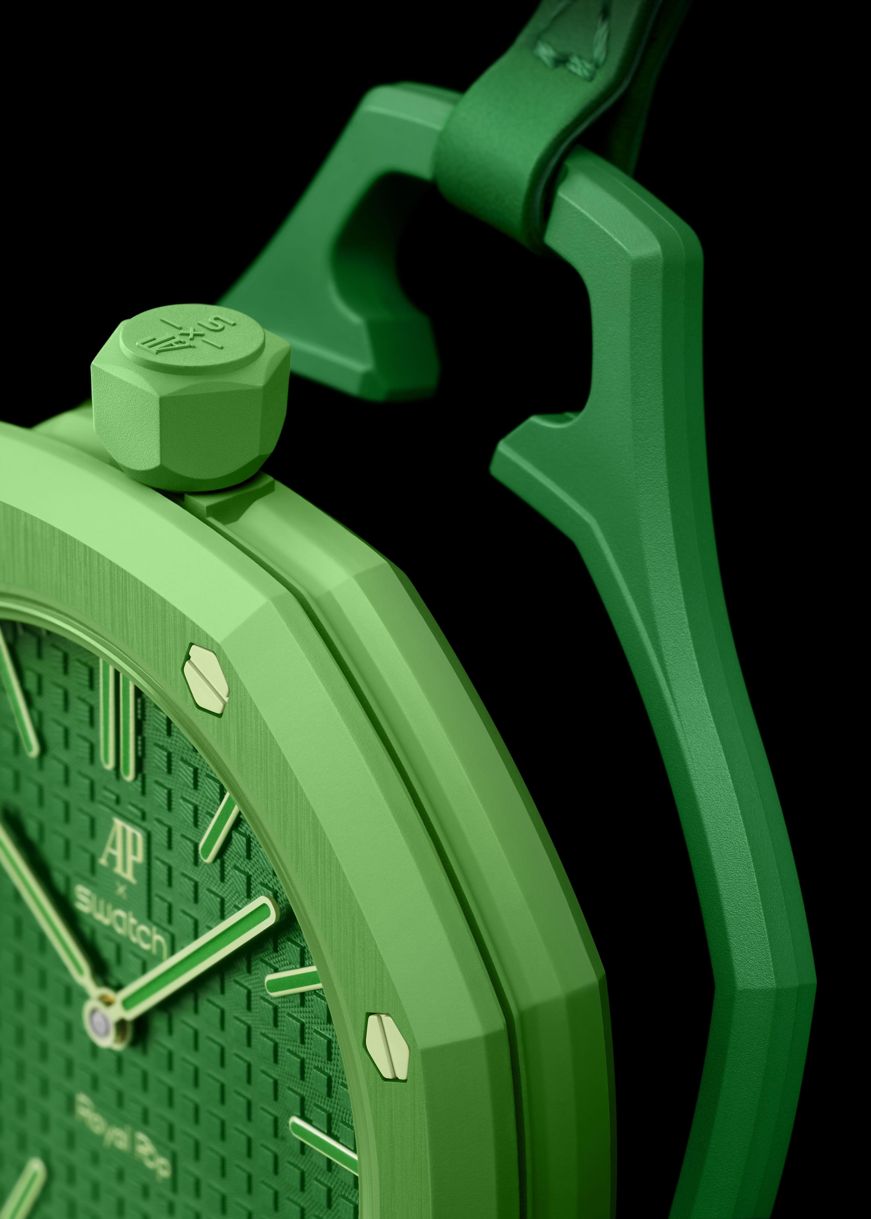 De Royal Oak van Audemars Piguet verschijnt in Swatch-versie