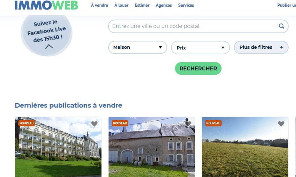 Immoweb, un des sites internet les plus vus en Belgique, fait peau ...