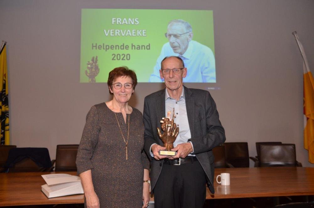 Frans Vervaeke krijgt Erkentelijkheidstrofee 2020 - KW.be