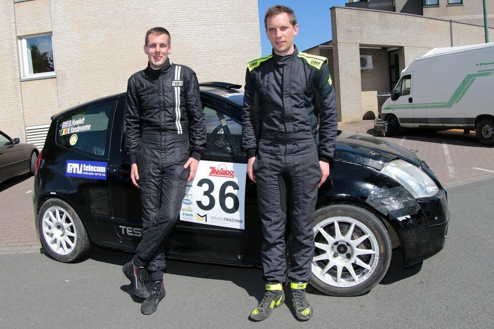 Nick Vandevenne hoopt op de doorbraak als copiloot van Engelsman ...