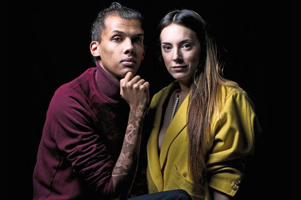 Tendre complicité entre Stromae et son fils