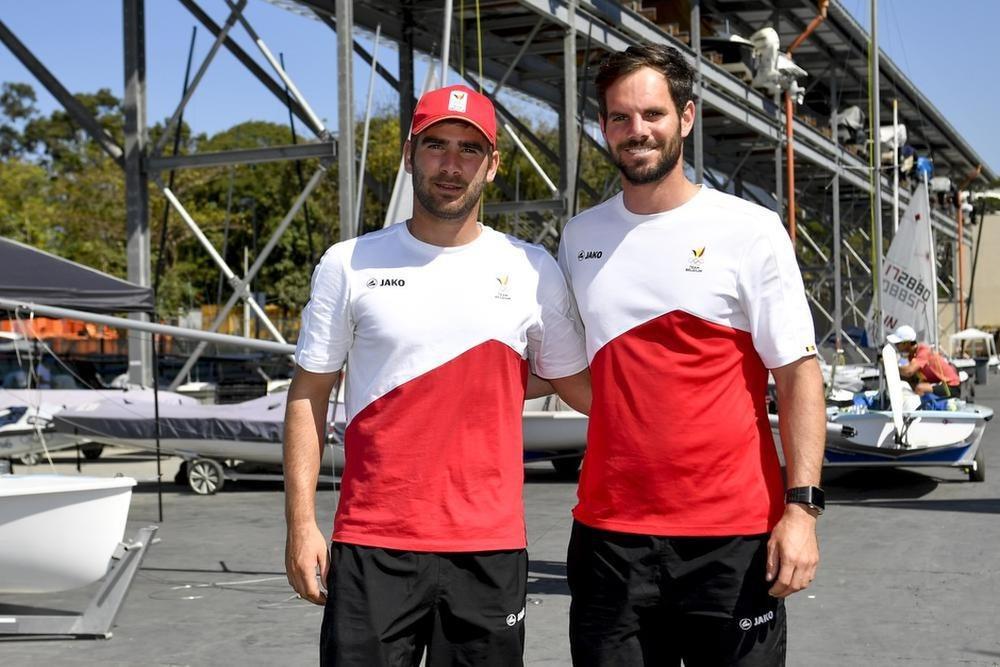 Yannick Lefebvre en Tom Pelsmaekers staan 41e na negen regatta's in ...