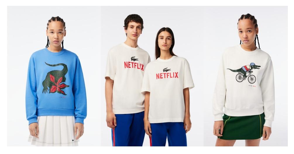 Netflix et Lacoste s'associent pour une collab autour de vos séries ...