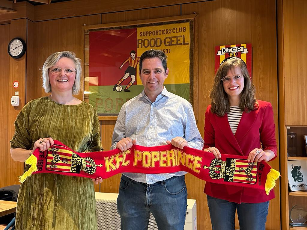 KFC Poperinge en damesploeg KBS Westhoek slaan de handen in elkaar - KW.be