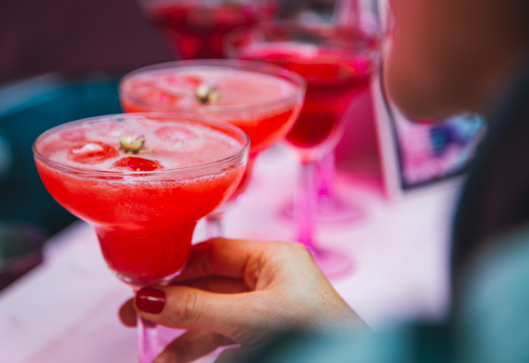 RECETTE: Margarita de printemps avec du sirop de rose