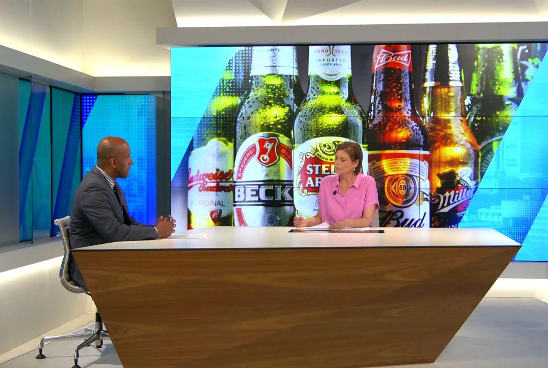 Bekijk Z-Beurs: Siddy Jobe over AB InBev en Solvay - Trends Kanaal Z