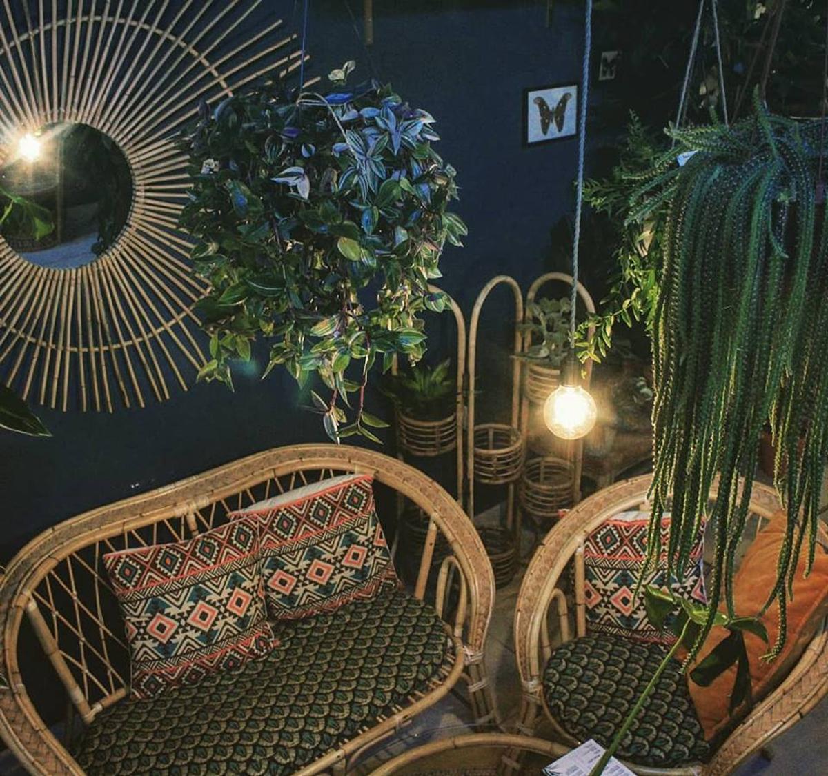 Broesse in Gent: tropisch plantencafé