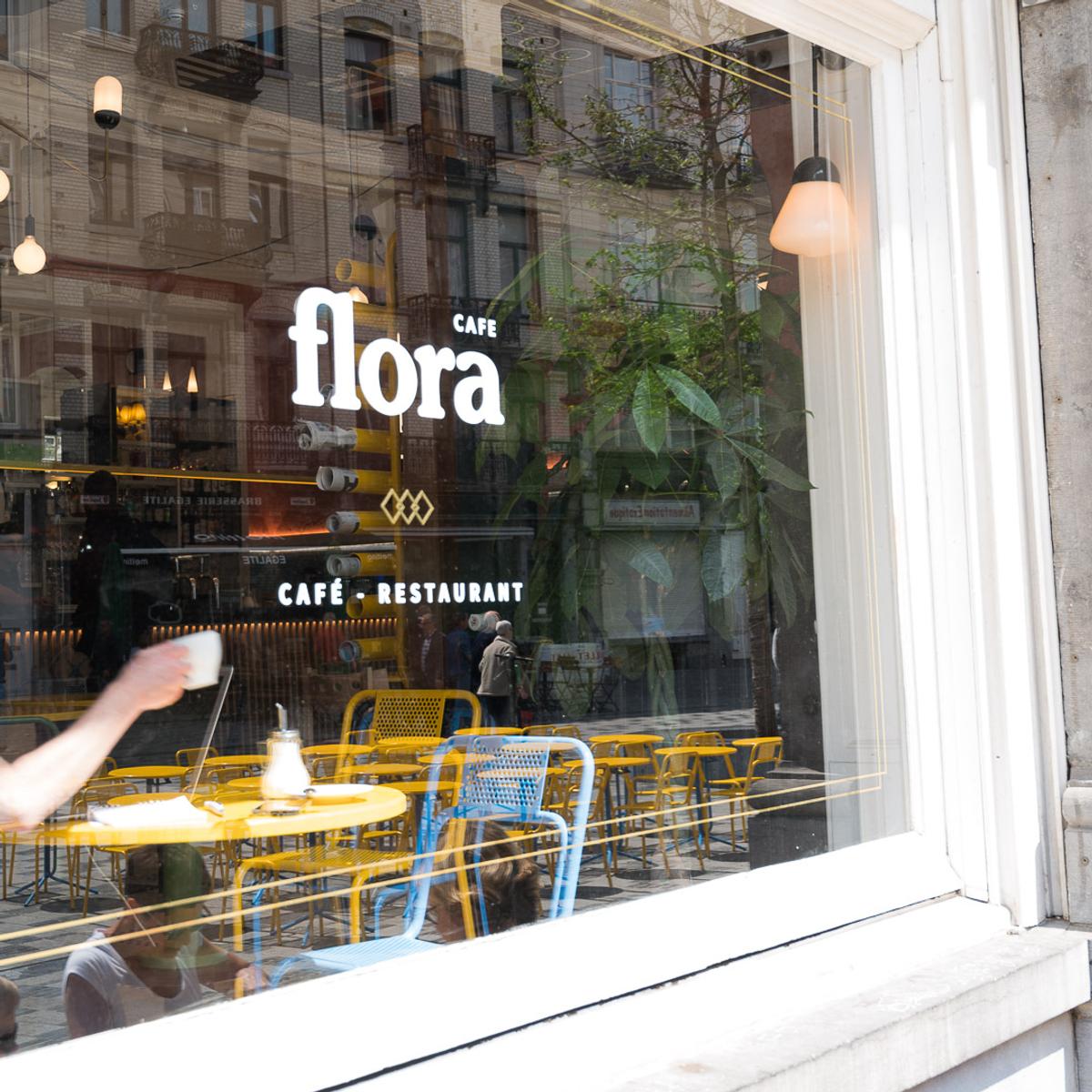 New hotspot in town! Café Flora in Brussel
