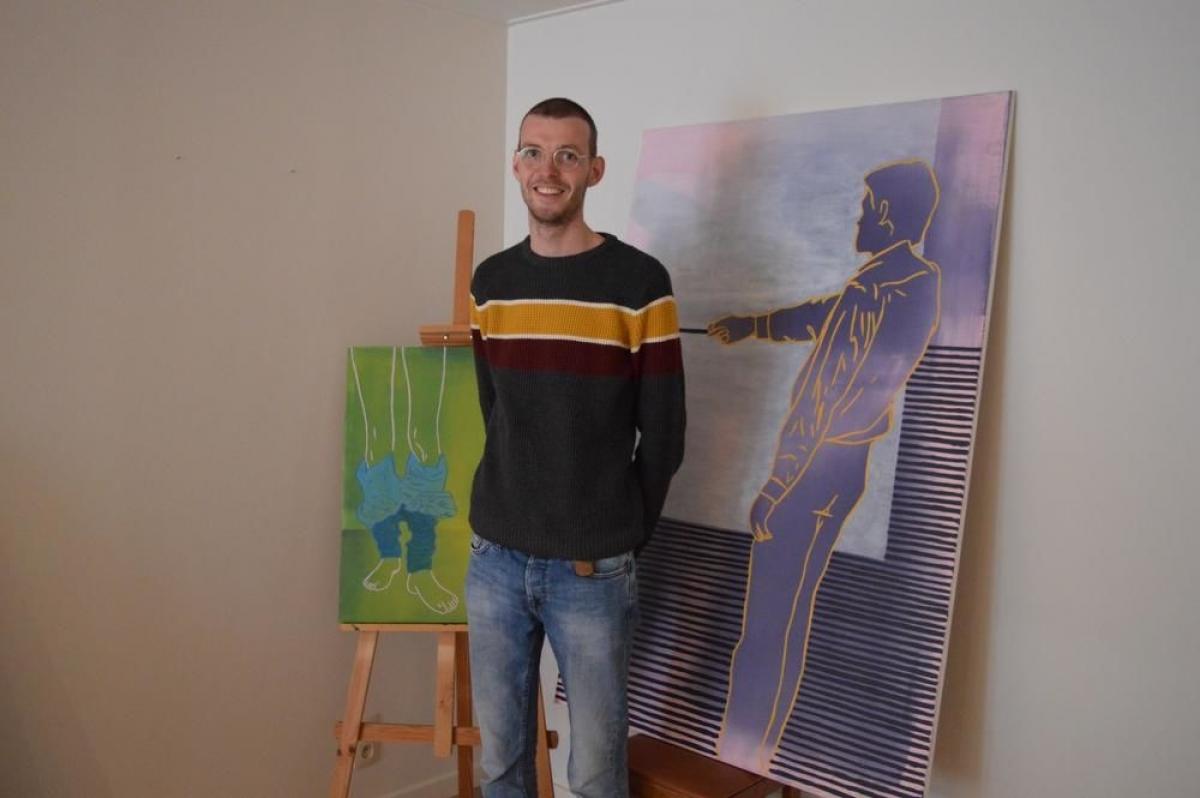 Kunstenaar Pieter Duyck zet de deuren van zijn atelier in Wingene open ...